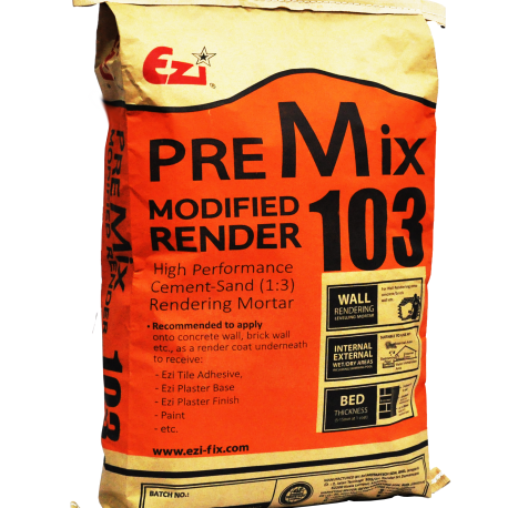 EZI Premix 103 Render 25kg - APT Group-Tiling Waterproofing Commercial ...