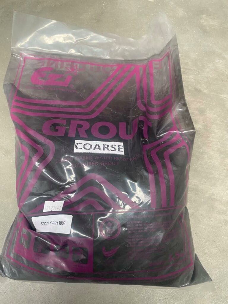EZI Coarse Grout 3.5kg- Deep Grey 806 - APT Group-Tiling Waterproofing ...